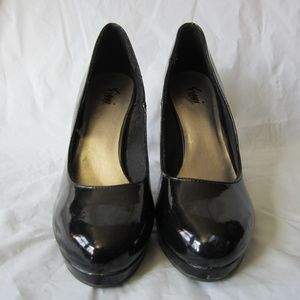 FIONI Clothing | Shoes | Fioni Black Pumps Stiletto Platform Heels Size ...